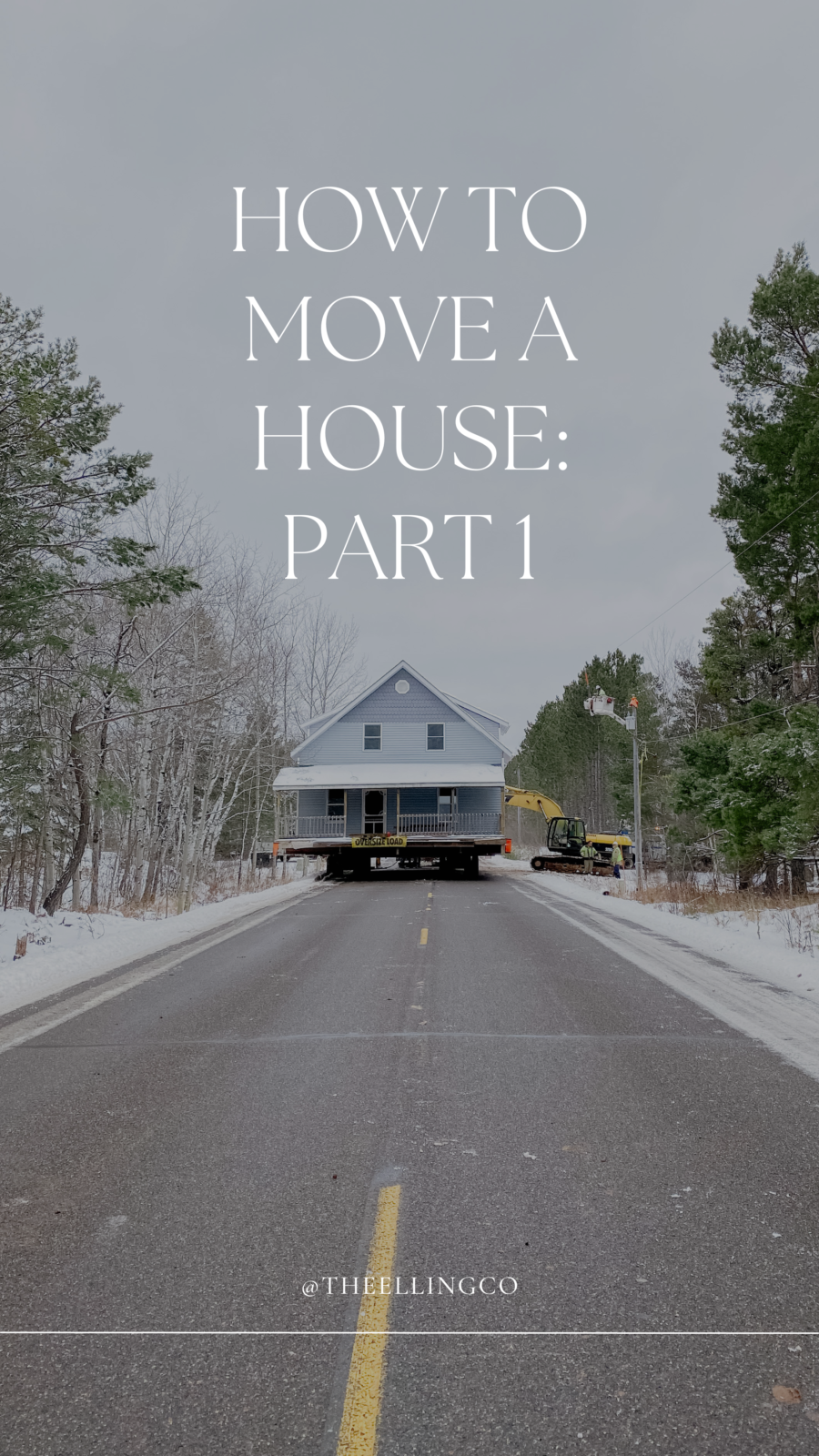How To Move A House - Part One